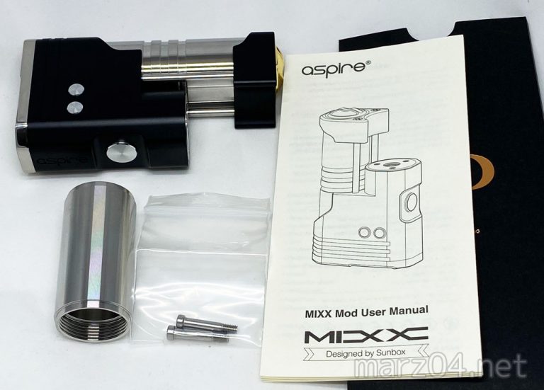Aspire x Sunbox – MIXX 購入｜Sunboxコラボ、高品質なステルステクニカルMOD | marz04.net