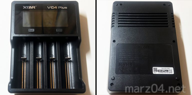 XTAR VC4 Plus レビュー｜定番バッテリー充電器の最新バージョン | marz04.net