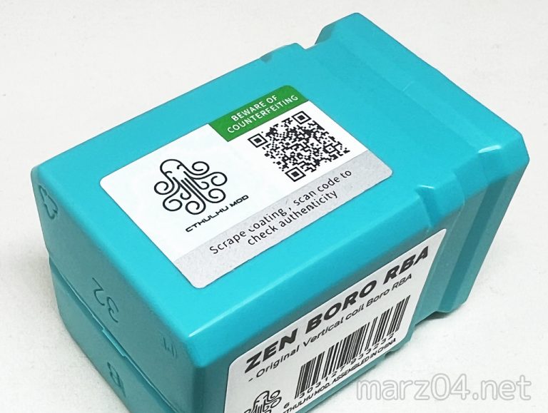 Cthulhu mod ZEN BORO RBA レビュー｜独特過ぎるバーチカルコイルのBORO互換RBAブリッジ | marz04.net