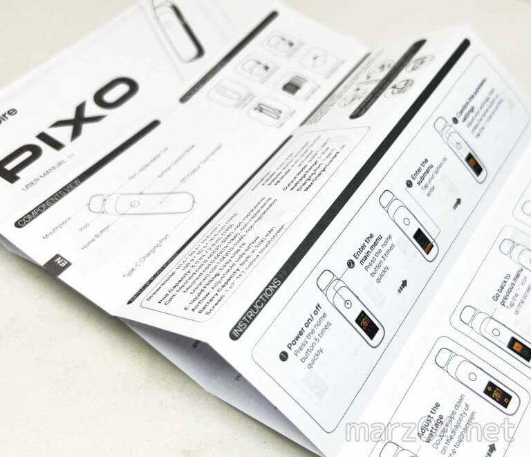 Aspire PIXO Pod レビュー｜大画面タッチパネル搭載の次世代Pod | marz04.net